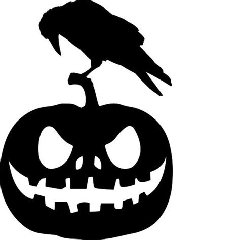 Crow Pumpkin Carving
