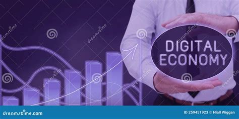 Handwriting Text Digital Economy Business Approach Advancement Of Economy Built Using Modern