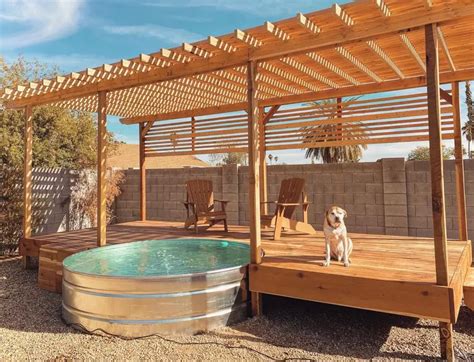 31 Stock Tank Pool Designs And Ideas Clever Patio