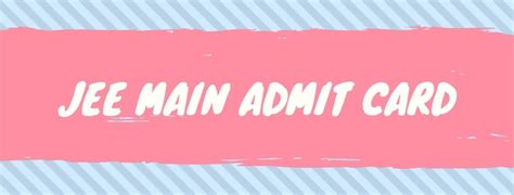 JEE Main 2018 Exam Day Instructions For Pen And Paper Based Tests Paper 1 And Paper 2 Of 8