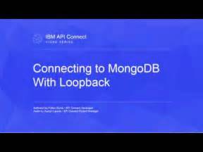 How To Connect To MongoDB With LoopBack YouTube