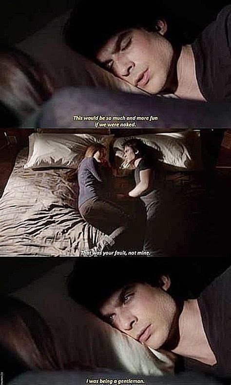 Vampire Diaries Season Elena And Damon Sleep Together