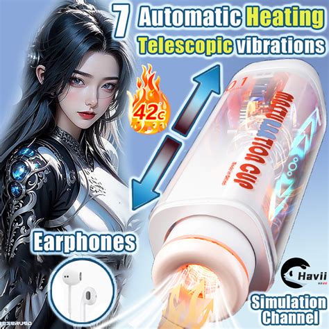 Heating Andtelescoping Andvibrations Masturbationtoy Sex Fleshlight 飛機杯 男用