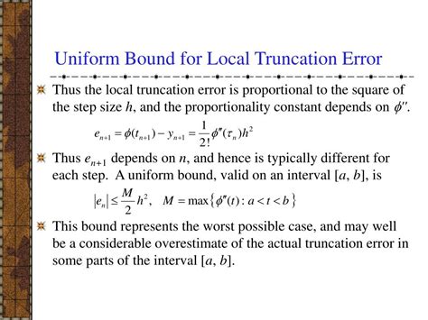 Ppt Numerical Approximations Eulerâ€™s Method Powerpoint