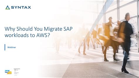 Why Should You Migrate Sap Workloads To Aws Youtube