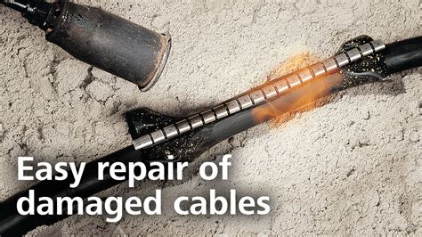 Kabel Richtig Reparieren Mit Der Kabelreparaturmanschette RMS YouTube