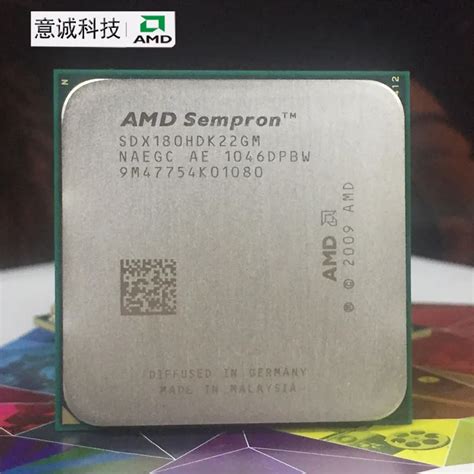 Amd Sempron X2 180 Cpu Processor Dual Core Desktop Socket 938 Am3 2 ...