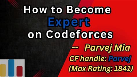 How To Become Expert On Codeforces Blue On Cf Bangla Video Youtube