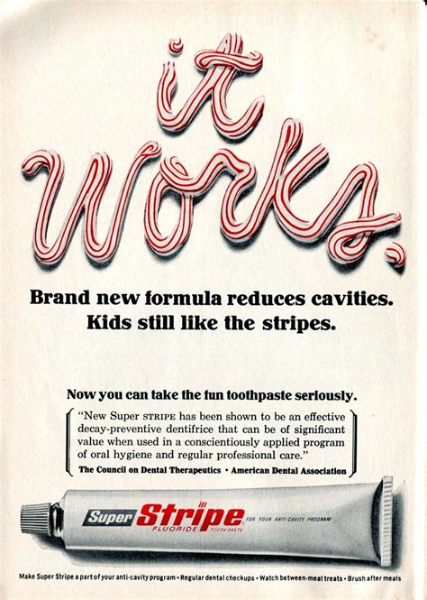 1966 Stripe Toothpaste Advertisement Readers Digest November 1966
