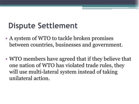 Basic Structure And Functions Of Wto 1 Pptx Free Download