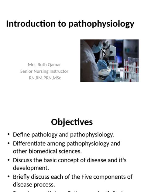 Introduction To Pathophysiology Pdf Pathology Inflammation