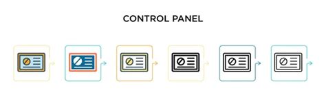 Ui Panel Vector Images Depositphotos