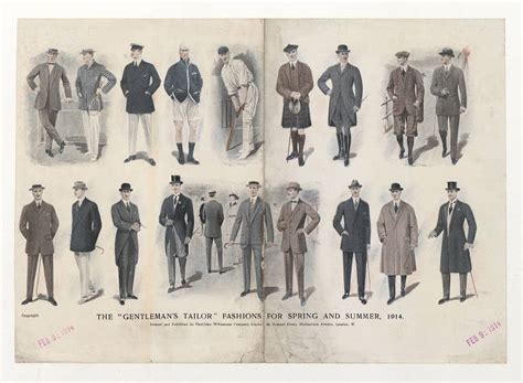 1910s Mens Fashion