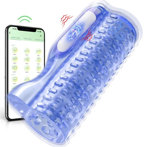 Automatic Male Masturbatoramovibe App Controlled Male Adult Toys With
