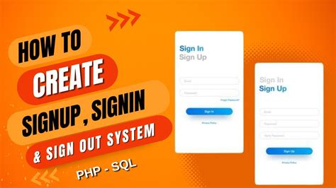Registration Login Logout With Php Sql Session Get Knowledge Youtube