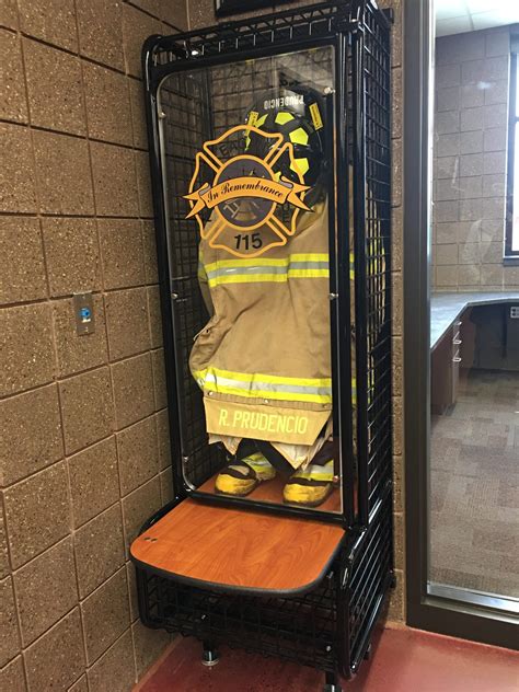 More Than Just Turnout Gear Lockers One Fire Departments Quest For