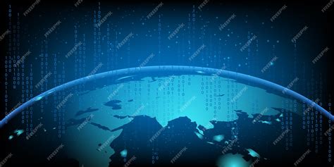 Premium Vector World Map Connection Futuristic Modern Website Background Or Cover Page Vector