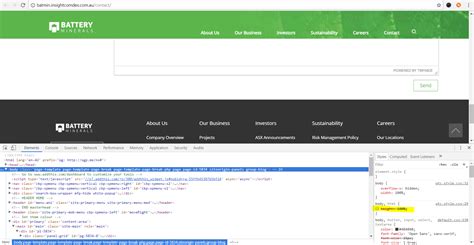 Css Cant See What Is Causing Extra Whitespace Below The Footer