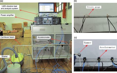 A Experimental Setup B Strain Gauge Placement And C Download Scientific Diagram