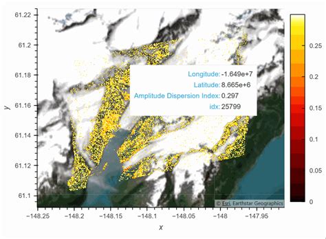 bigdata interactive big 2d point cloud data visualization on map with