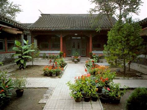 Siheyuan Traditional Chinese House Chinese Courtyard Chinese House