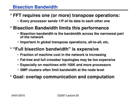 PPT Parallel Spectral Methods Fast Fourier Transform FFTs With Applications PowerPoint