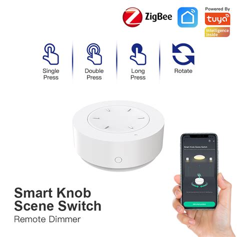 ZigBee Wireless Smart Knob Scene Switch RSH SC Shenzhen RiShengHua Technology Co Ltd