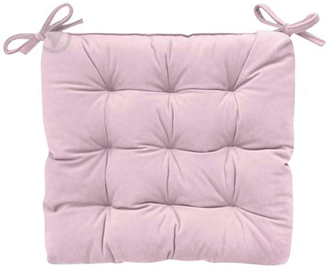 Подушка для стільця Decorator 40х40 см пудра синтепух Roz6400090986 купити онлайн на Rozetka