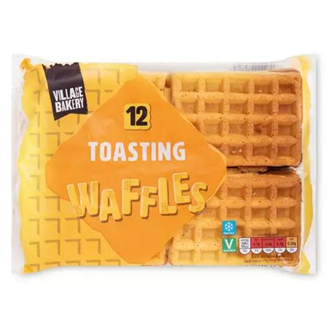 Plain Toasting Egg Waffles Aldi Uk