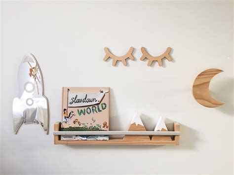 Rocket Mirror Etched Design