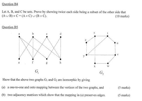 Solved Let A B And C Be Sets Prove By Showing Twice Each Chegg Com