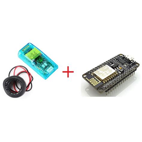 Combo Công Tơ điện Tử Wifi Esp8266 Nodemcu Pzem 004t V3 0 Nạp Sẵn Tasmota Holcim Kênh Xây