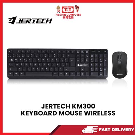 E13 JERTECH KM300 KEYBOARD MOUSE WIRELESS Shopee Malaysia