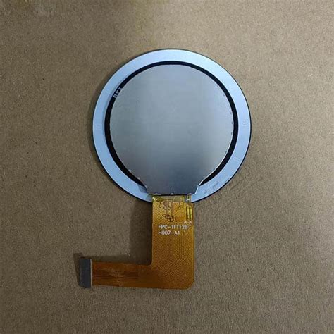 Inch Round TFT LCD X IPS Display