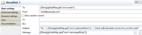 Sending Emails To Multiple Recipients Using Talend S Tsendmail Stack Overflow