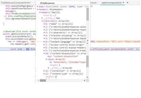 Angular Cant See Headers Of Post Angular4 Stack Overflow
