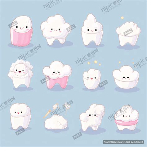 Ai创作图q版牙 原创牙齿卡通形象 牙齿卡通插画 卡通牙齿矫正 牙齿卡通画 萌萌的牙齿 缺牙卡通人物 关爱牙齿插画 卡通牙齿表情 牙刷牙医洗牙洁牙美牙 牙博士卡通形象 牙齿原创设计 口腔系列