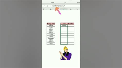 Excel Tricks Istext And Isnumber Formula Excel Exceltricks Tips