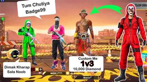 Badge 99 Prank Grandmaster Cute Girl I Challenge 1 Vs 4 Noob