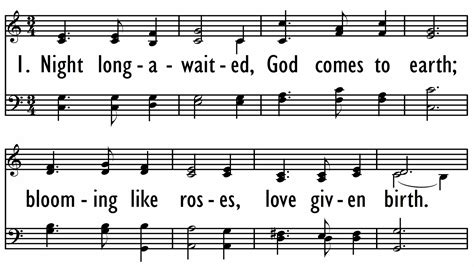 Night Long Awaited Noche Anunciada Digital Songs And Hymns