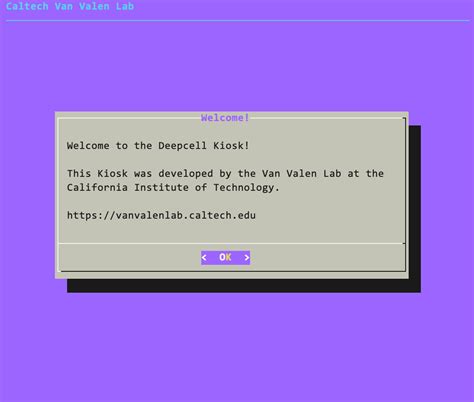 Getting Started — Deepcell Kiosk 100 Documentation