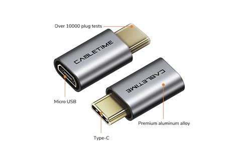 Usb C Male To Micro B Female Adapter Quantum Tech
