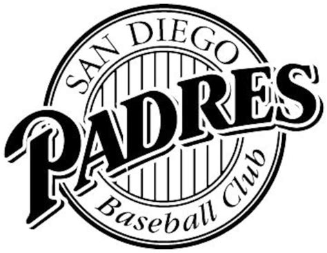 San Diego Padres Logo Coloring Page Coloring Pages