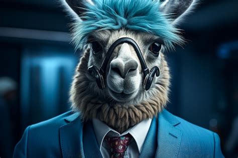 Premium Ai Image Llama Art Wallpaper Showcasing The Arriving Of A New Revolutionary Ai Model