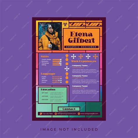 Premium Vector Resume And Cv Template Design