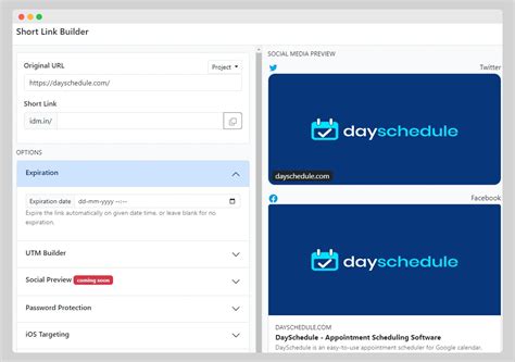 Short Link Builder With Advanced Click Tracking And Performance Metrics