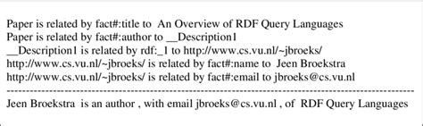 An Explanation Step In The Rdf Query Example Download Scientific Diagram