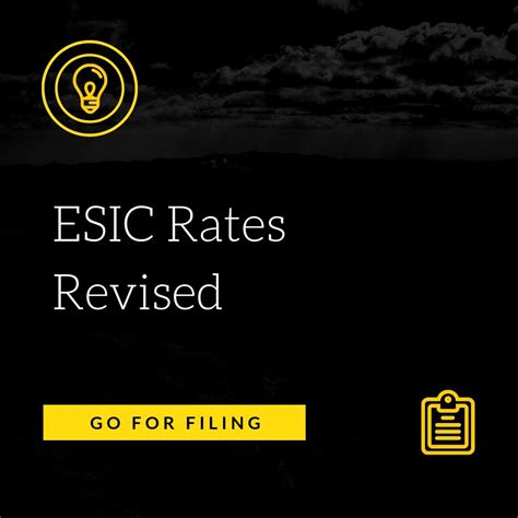 Esic Rates Revised To 4 From The Earlier 675 Go For Filing