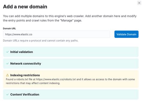 Crawl Web Content App Search Documentation 819 Elastic