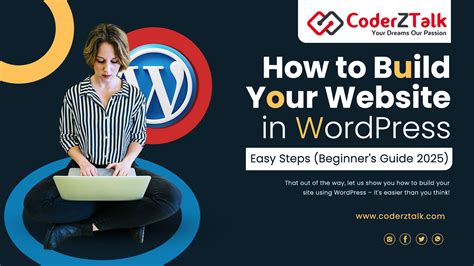 build wordpress website in few steps beginner s guide in 2025 i coderztalk